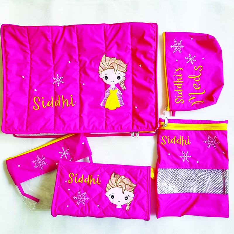 Travel Pouch set (Hot air balloon) - Name fame